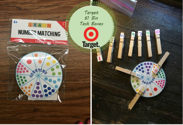 Little Miss Kim's Class: Target Dollar Bin Task Boxes for Special Education