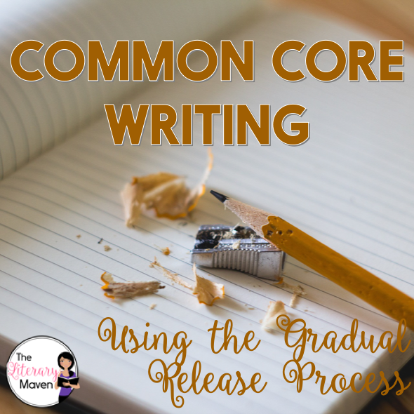 Common Core Writing: Using the Gradual Release Process - The Literary Maven