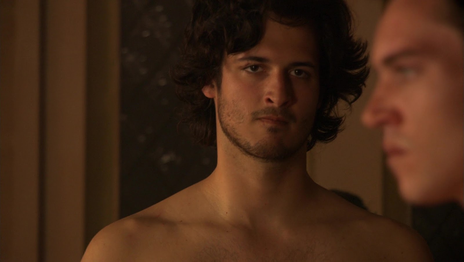 ausCAPS: Emmanuel Leconte and Jonathan Rhys Meyers shirtless in The Tudors 1-02 "Simply Henry"