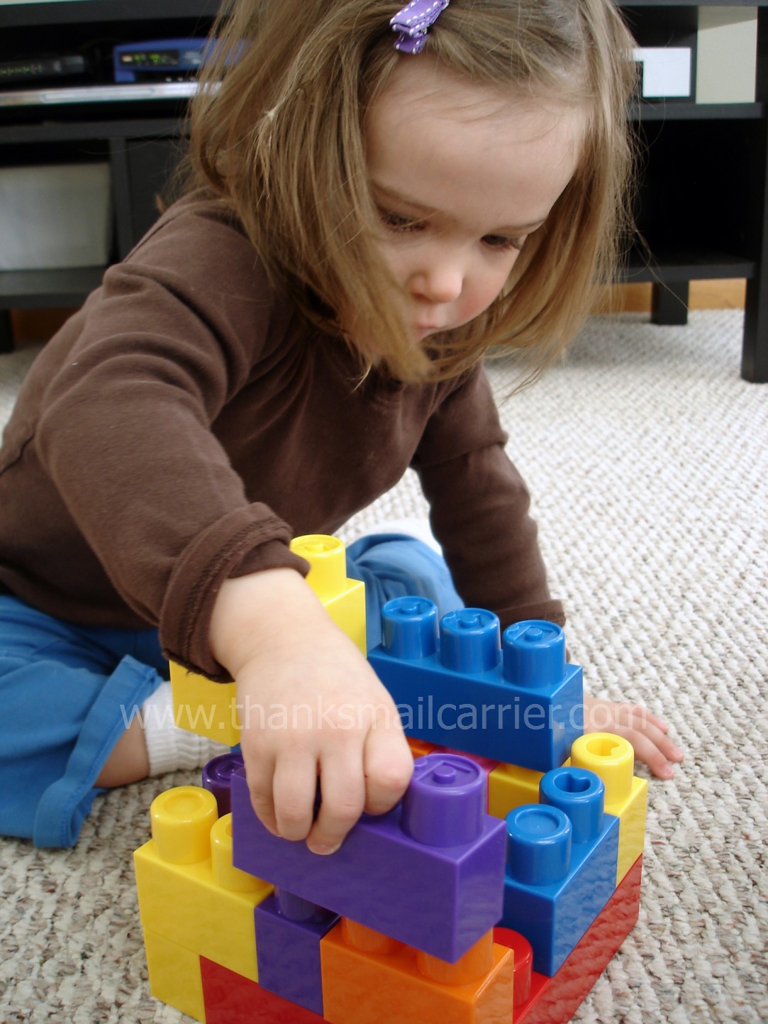 Thanks, Mail Carrier | Smarcks Talking Building Blocks {Review & Giveaway}