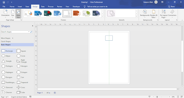 How to find Basic shapes in Visio 2019 (Benefits of Basic Shapes)