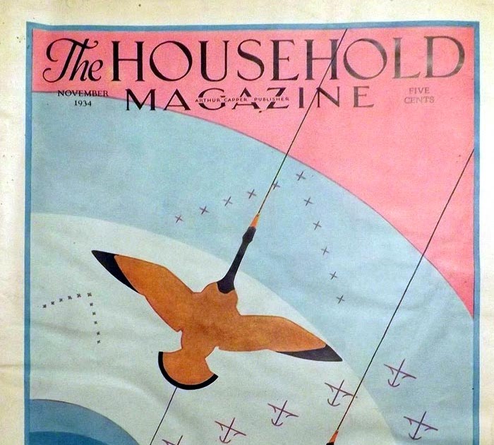 VINTAGE COVER BLOG: The Household Magazine
