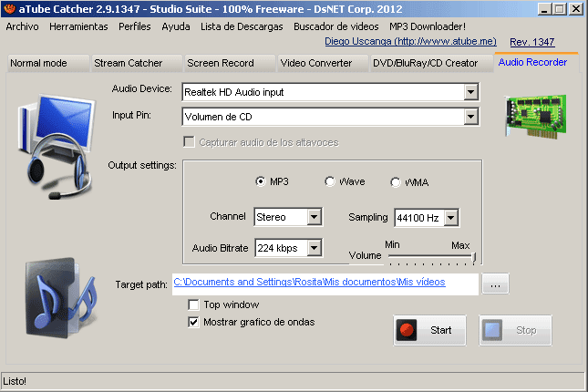Blog elhacker.NET: Manual Usuario de aTube Catcher