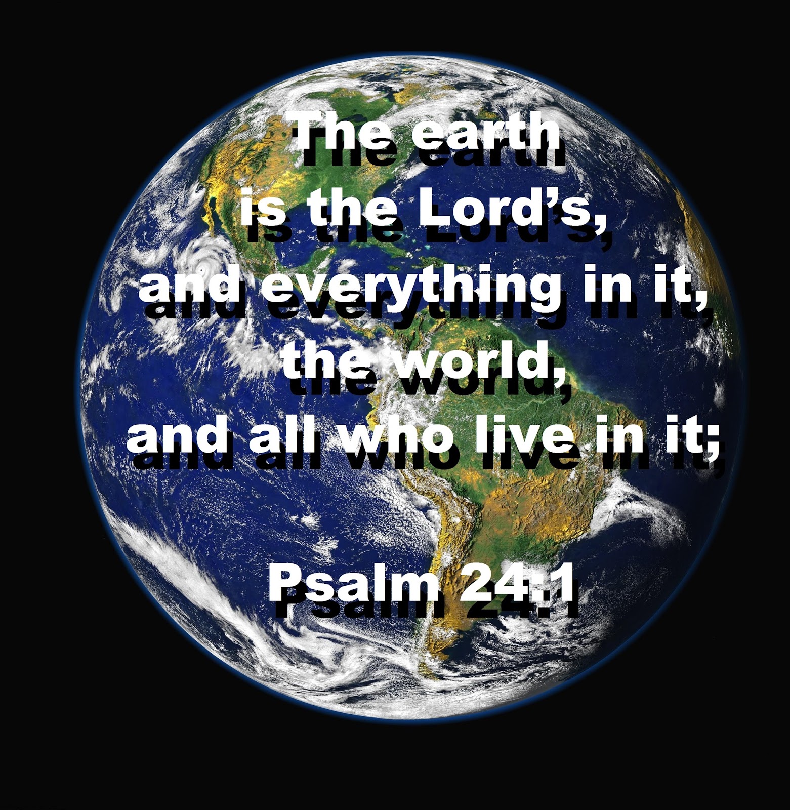 First Fruits Of The Day Psalm 24 1 Amen