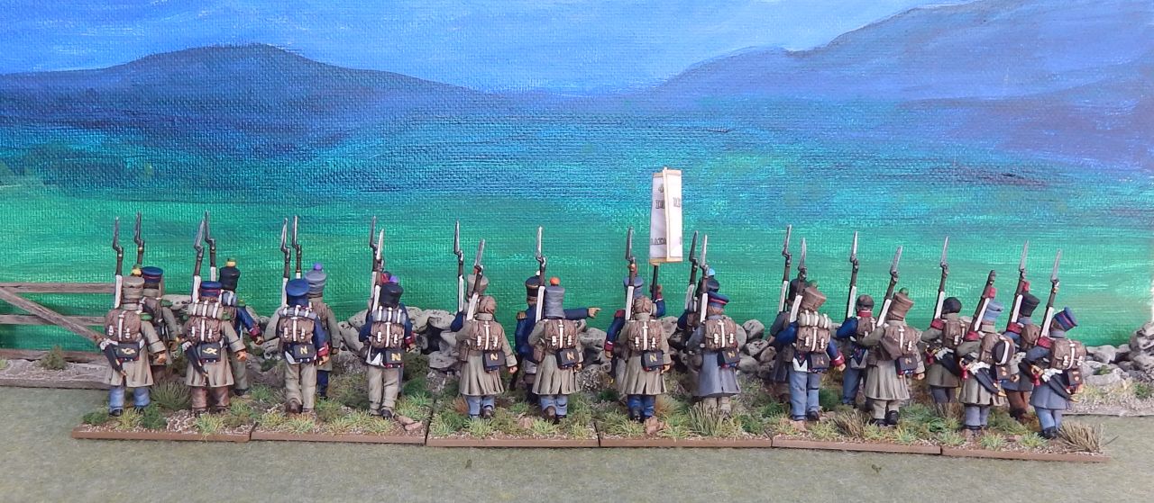 Scrivsland: 2e Bataillon, 45e Régiment de Ligne