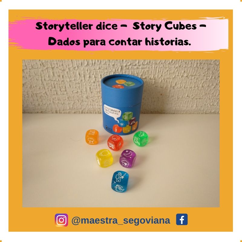 Maestra segoviana: Storyteller dice - Story Cubes - Dados para contar ...