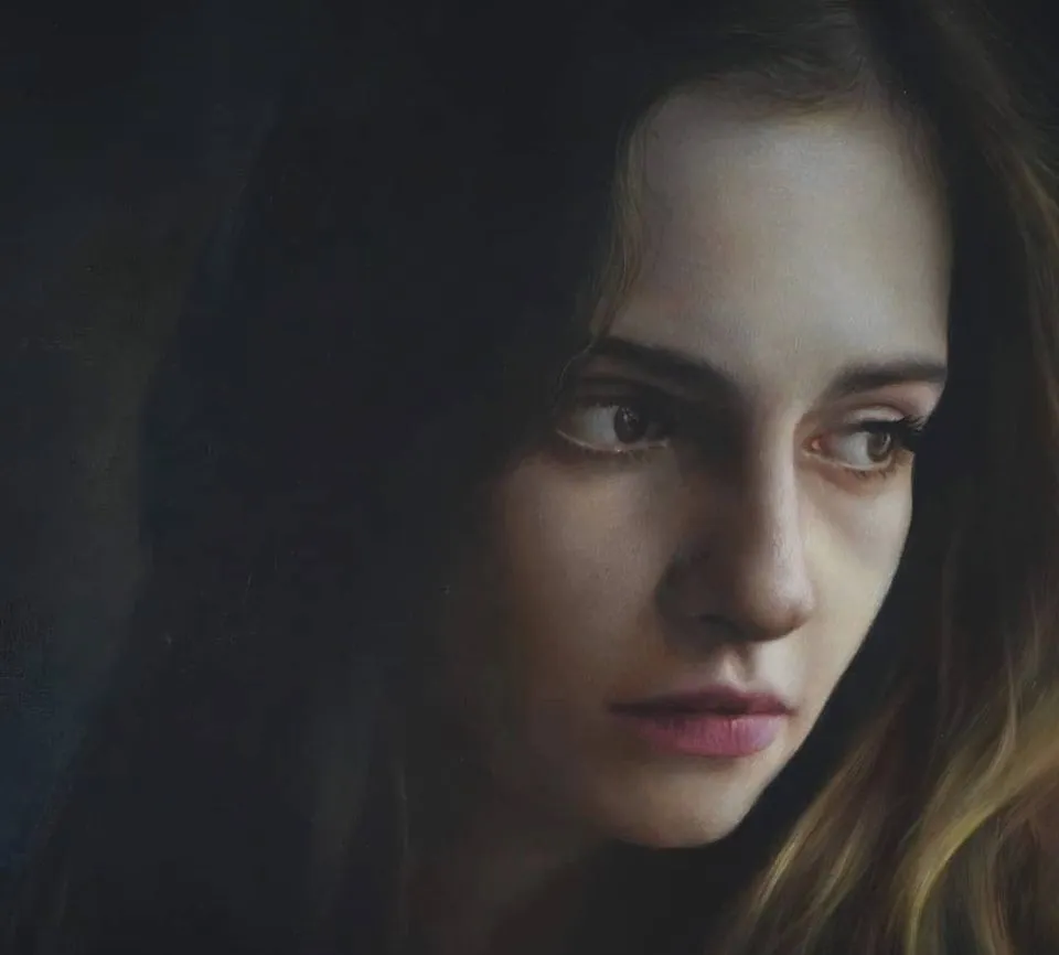 Anne-Christine Roda, 1974 | Hyperrealist painter | Masterpiece | Tutt'Art@