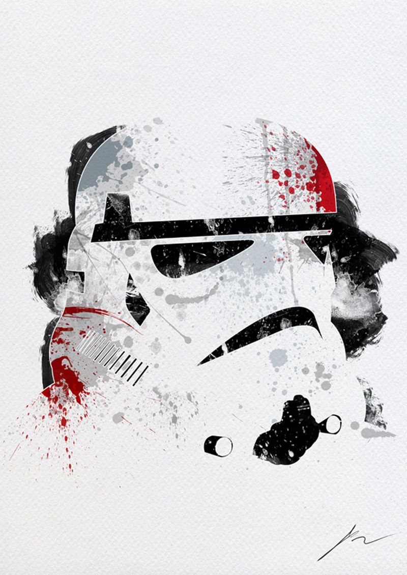 Simply Creative: Paint Splatter Comic Characters by Arian Noveir