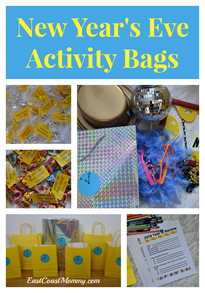 East Coast Mommy: New Year's Eve Activity Bags