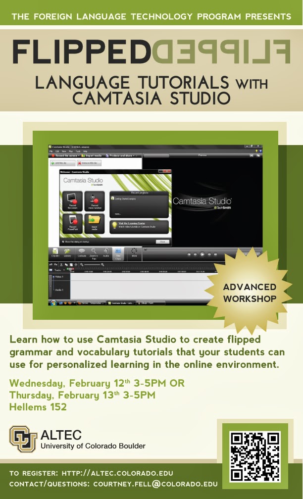 FLTP Workshops: Flipped Language Tutorials with Camtasia Studio ...