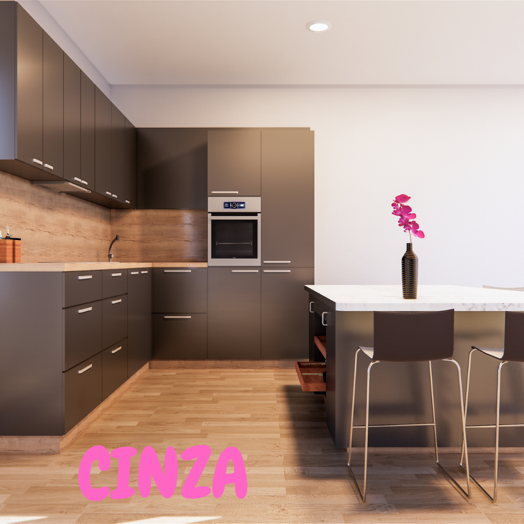 Cozinha em Laca ou MDF? Modernas e Lindas!! | Construindo Minha Casa Clean