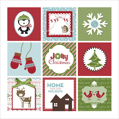 Stamping with Erica: My Digital Studio: Christmas Frameable Art