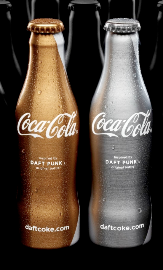 【フランス限定】コカ・コーラ Daft Punk エディション登場!! - Coca Cola × Daft Punk | Sideways
