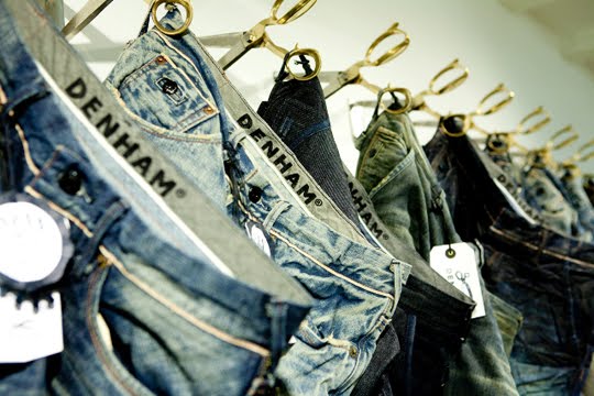 The Denham logo says it all - it is the tailor’s scissors used by Jason ...