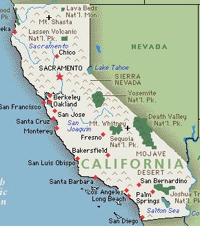 Map of the Week: California Rail Map