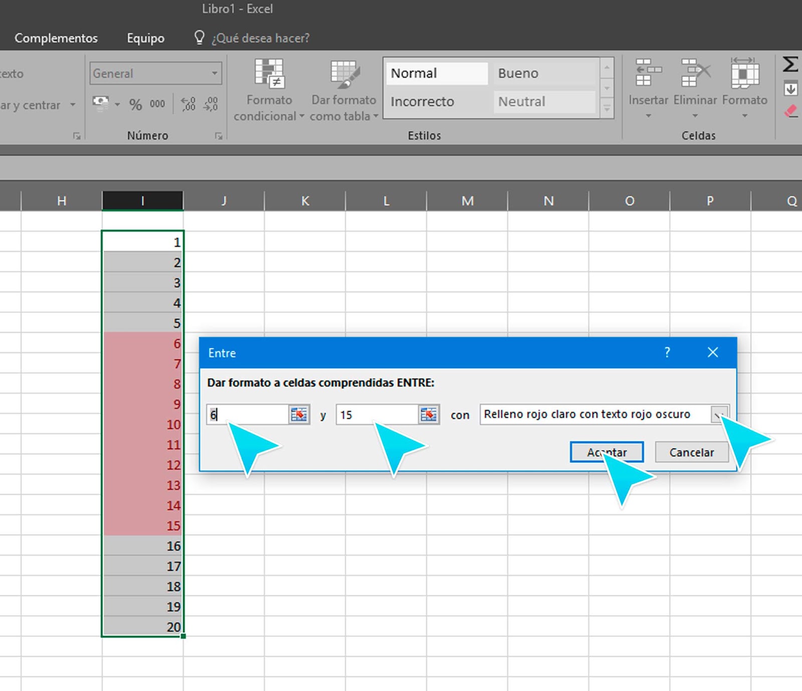 Que es Formato Condicional en Excel