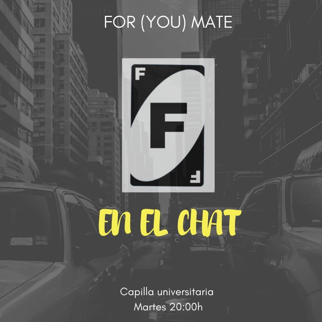 For(You)Mate – III sesión – Delegación de Infancia y Juventud