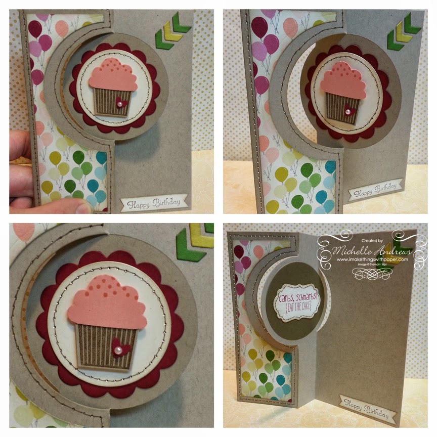 Stamp · Pray · Love: Thinlit Circle Die Card