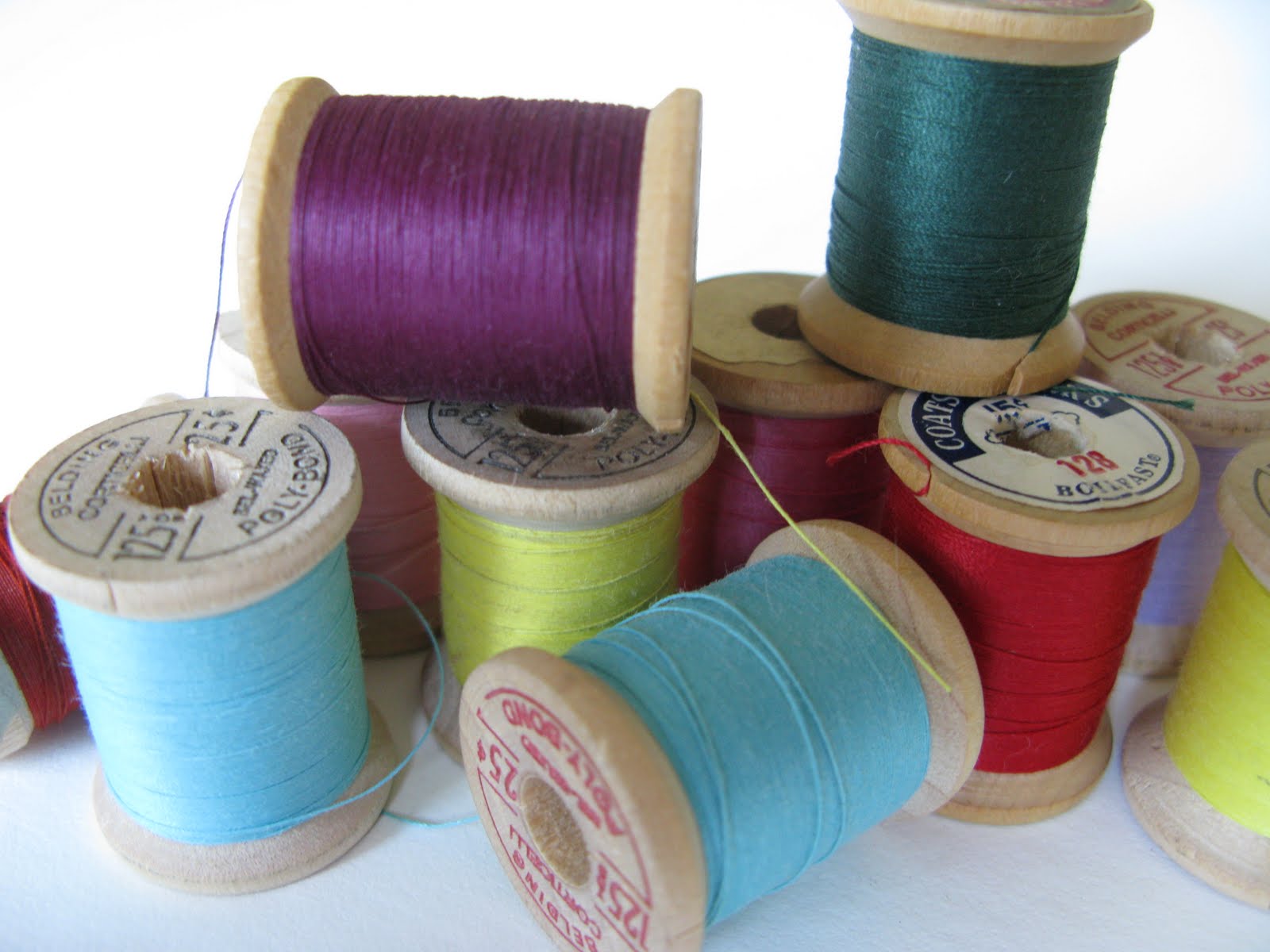 Chasing Cottons: threads, needles, and pins...and a surprise for us.