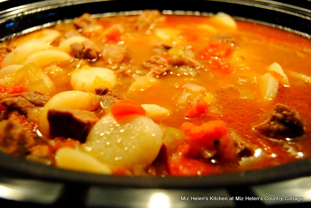 Slow Cooker Caldillo (Mexican Stew)