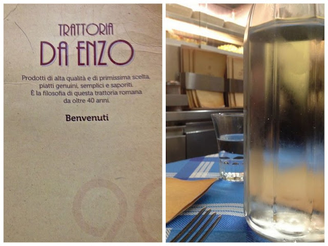 Sunshine, Pasta and Books {Da Enzo + Rome}