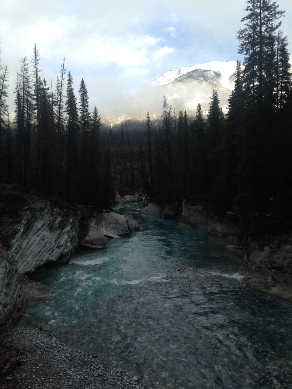 The view from here: Vermillion Crossing, Kootenay Park, British Columbia