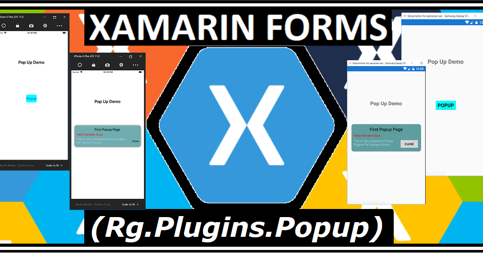 { Xamarin Buddy }: Popup in Xamarin.Forms