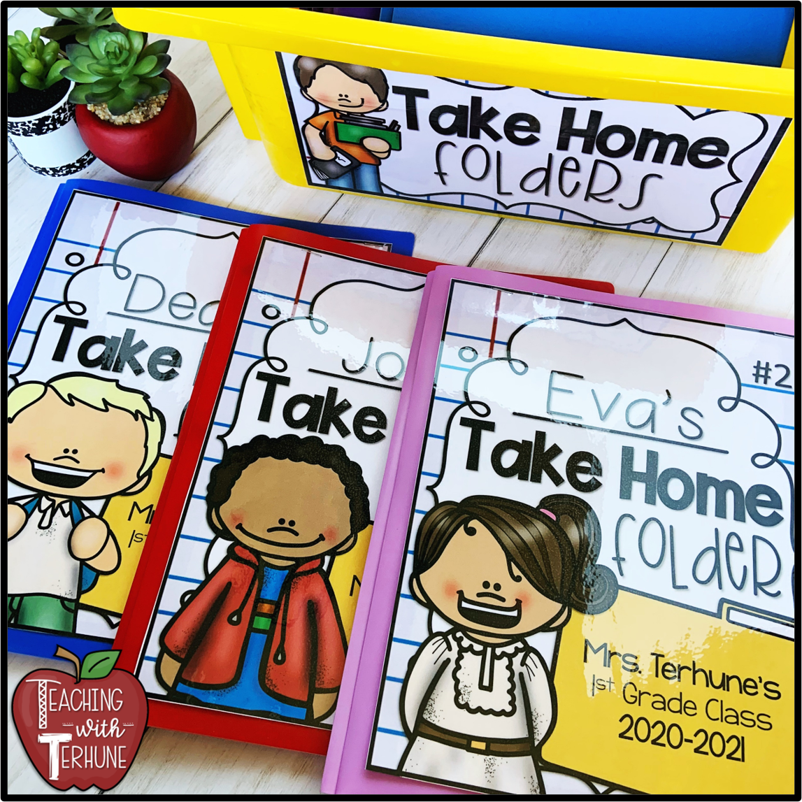 Teaching With Terhune: Daily Take Home Folders