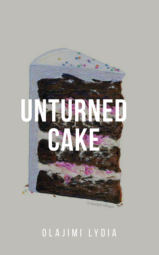 unturned cake