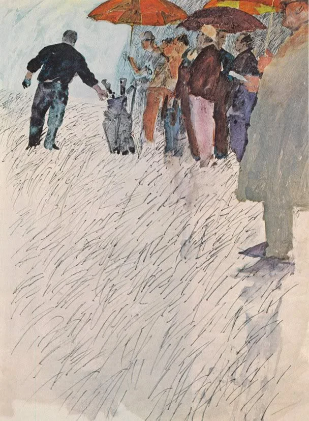 Bernie Fuchs | Abstract Figurative painter and illustrator | Tutt'Art ...