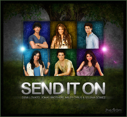 ennoaiueo~: Send It On - Disney Chanel Stars (Jonas Brothers, Demi ...