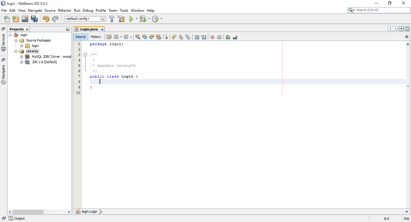 Login Multi User Java dengan Netbeans ~ Dansu