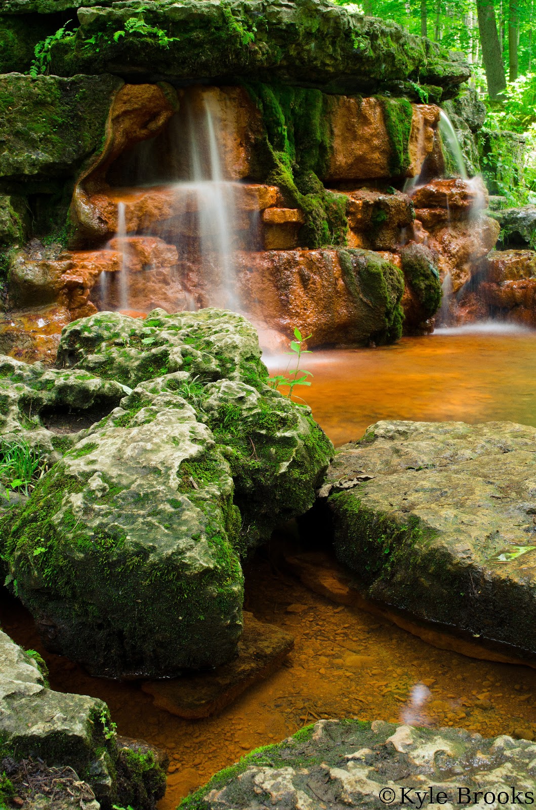 Waterfall Yellow Springs Ohio