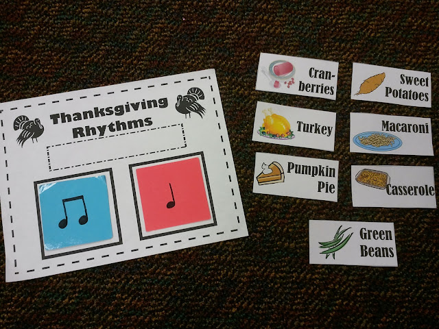 We Music @ HSES! ♫: Thanksgiving Rhythms