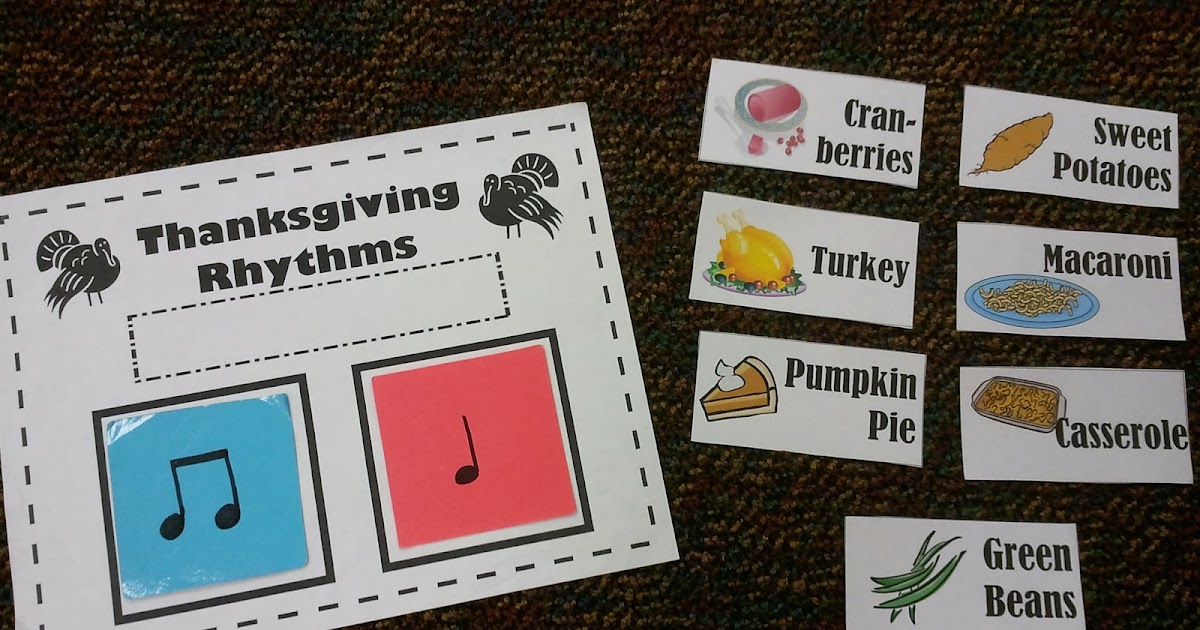 We Music @ HSES! ♫: Thanksgiving Rhythms