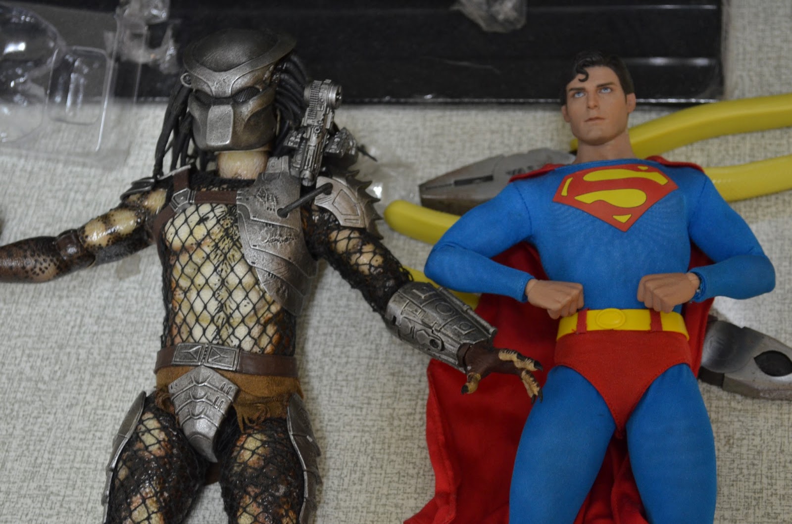 Stop Motion and Movies: Superman VS Predator stop motion