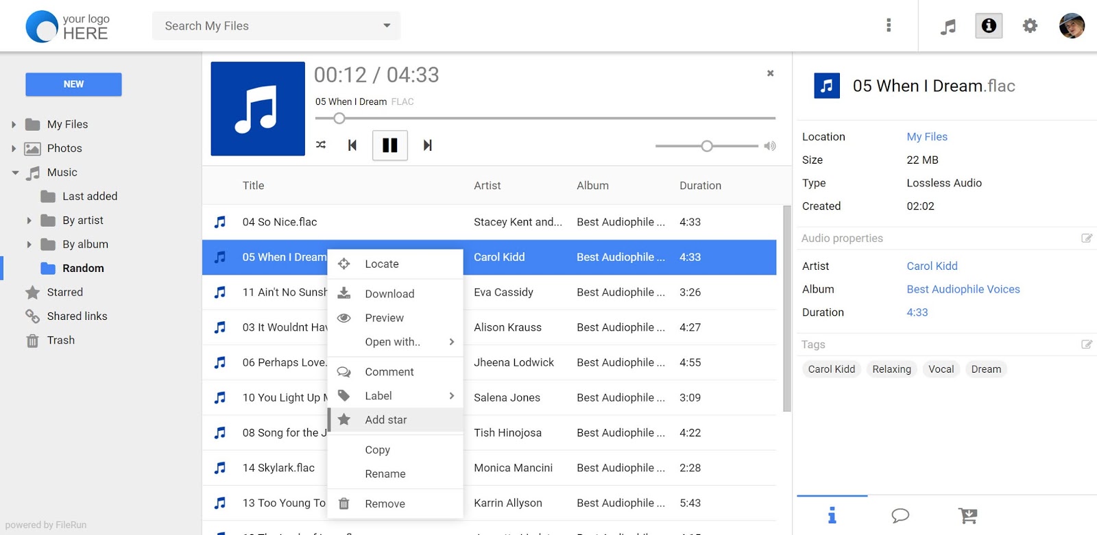 FileRun - self-hosted file sharing and content collaboration solution ...