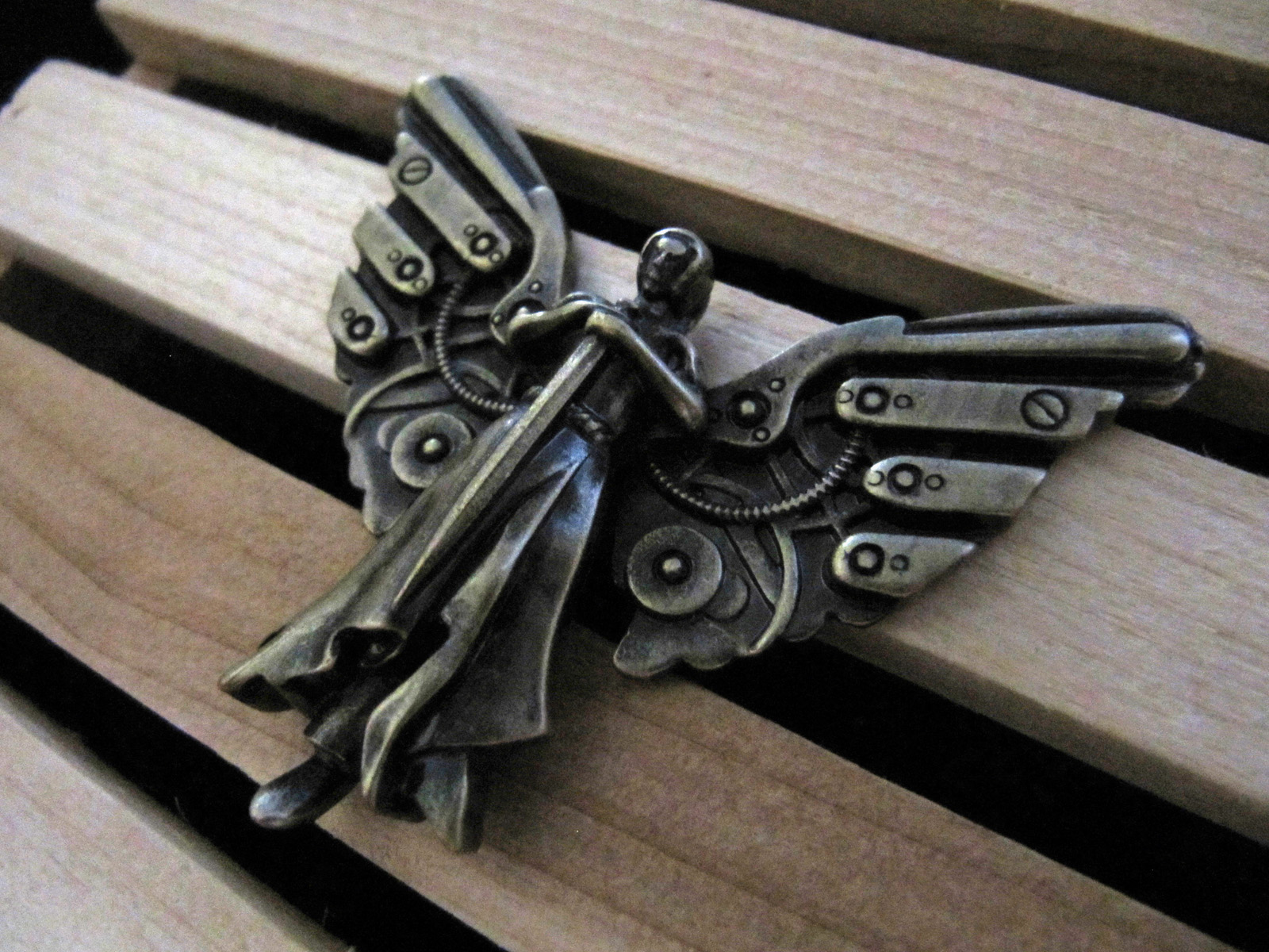 *Moonfire Charms*: The Infernal Devices: Tessa's Clockwork Angel Necklace