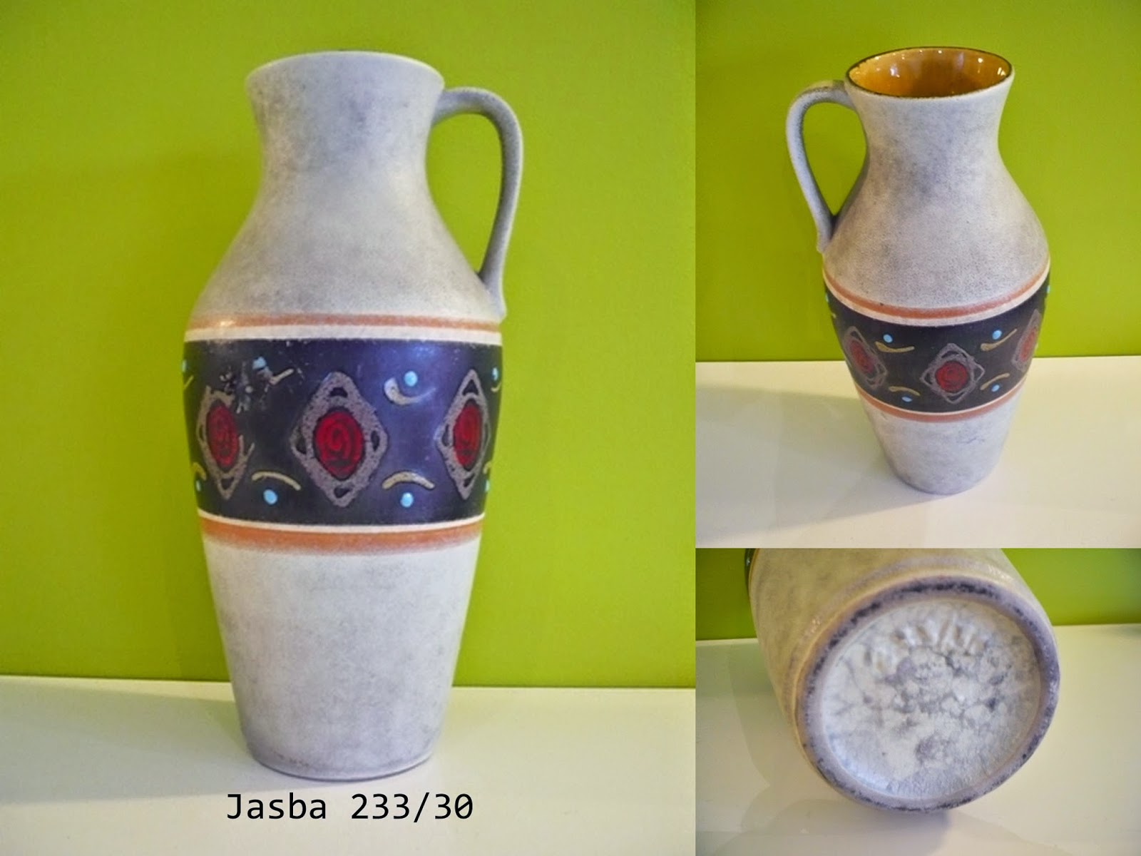 West-Germany keramiek ( Fat Lava ) : Jasba