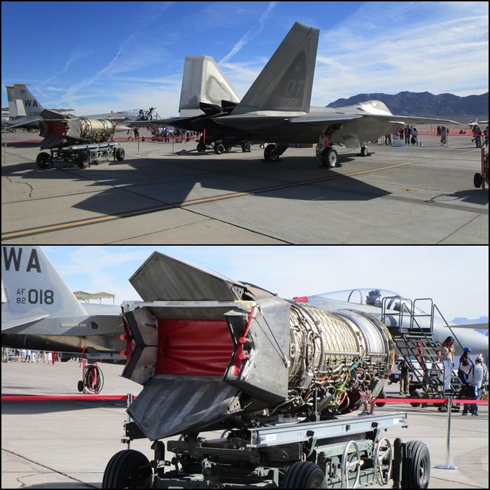 SI VIS PACEM, PARA BELLUM: Il Pratt & Whitney F119-PW-100 dell'F-22 Raptor