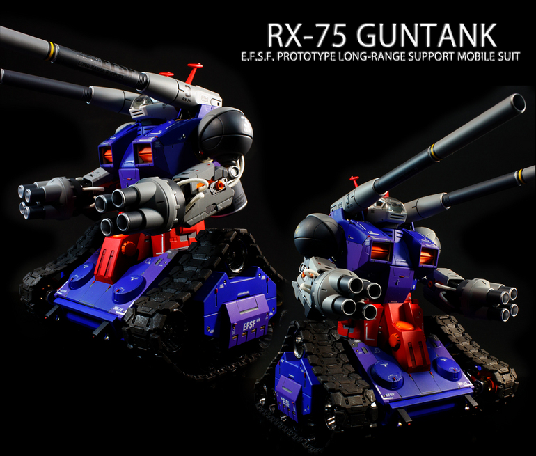 MG RX-75 Guntank by taka8 | Gundam Century | Gundam mobile suit, Gundam ...
