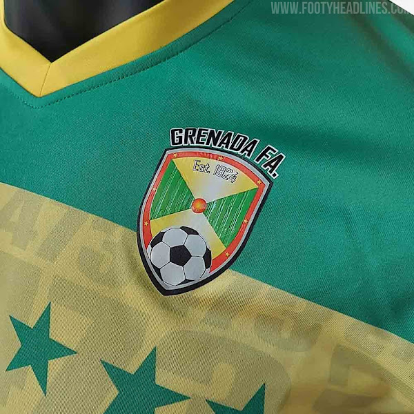 Grenada 2021 Home & Away Kits Released - Footy Headlines