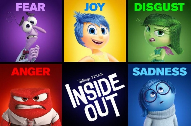 Once Upon A Pedestal: Inside Out Movie Cake / Disney Pixar Surprise Inside