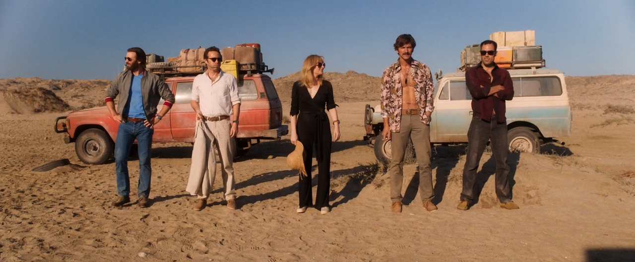 Michiel Huisman, Chris Evans & Alex Hassell in The Red Sea Diving ...