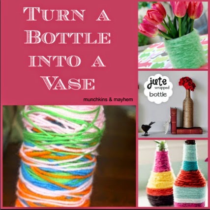 Yarn Vases | Munchkins and Mayhem