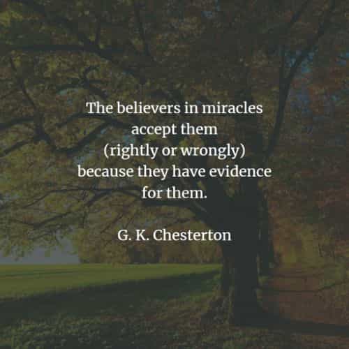 45 Miracle quotes and sayings that will enlighten you