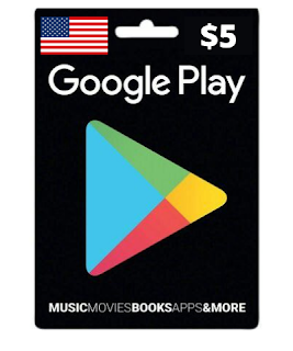 5 Dollar Google Play Gift Card - Us region - Video Gaming Shop BD