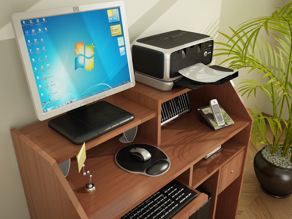 AF Arquitectura y Mobiliario: Mueble para PC
