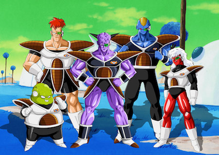 Dennis-Toys: Ginyu Force ギニュー特戦隊 Action Figures