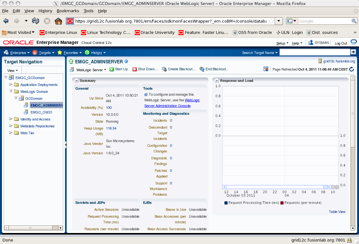 Oracle Enterprise Manager Cloud Control 12c - First screenshots ~ Dirk ...